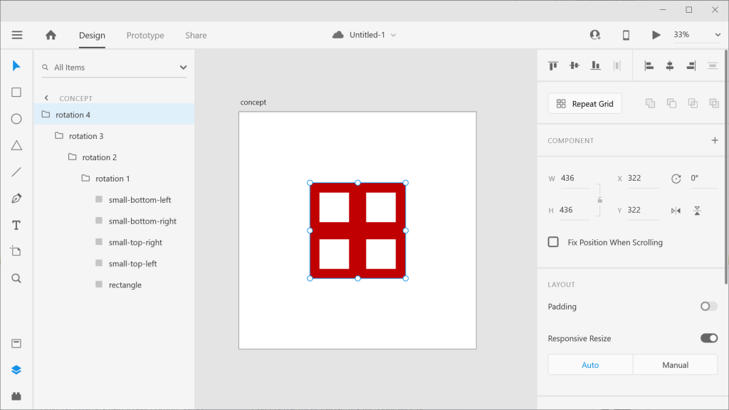 Adobe Xd Tips Rotation Beyond 360 Degrees Danilab Design And Development